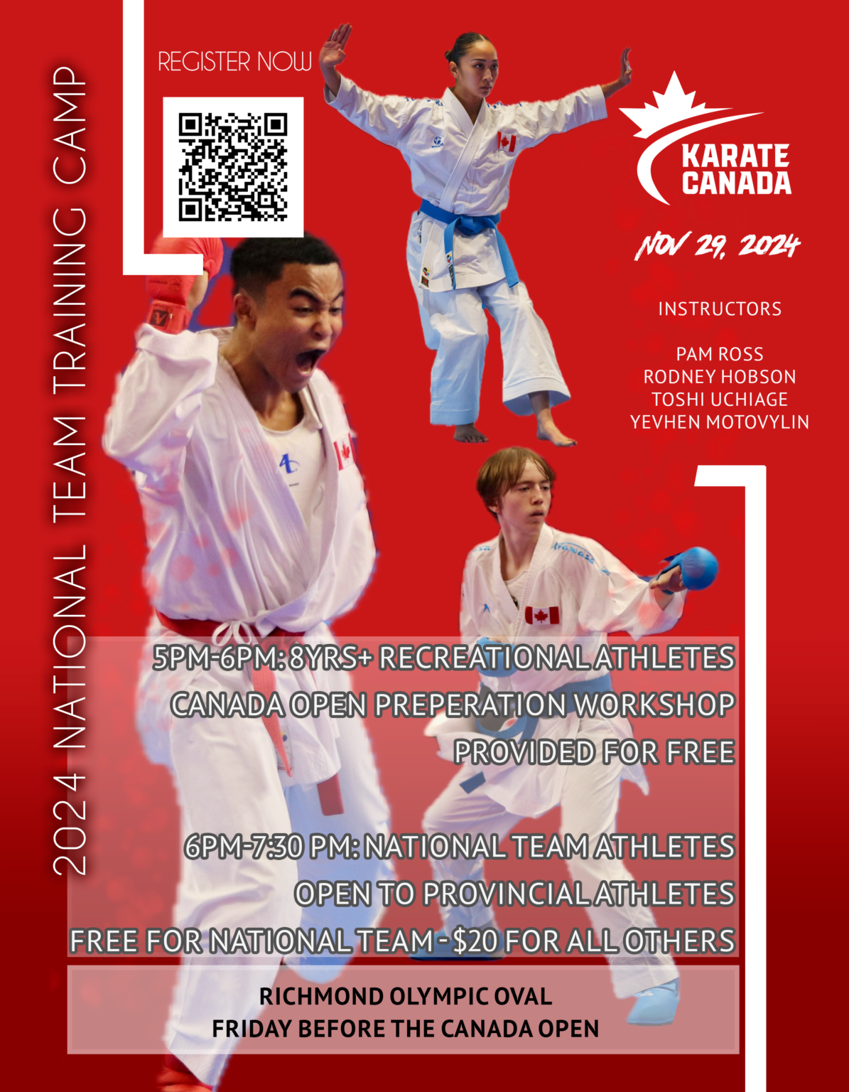 Join the 2024 National Team Training Camp! – Karate BC